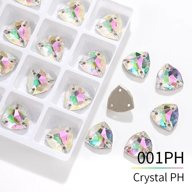 Crystal PH Glass Crystal Triangle 16mm or 22mm – Ella & Co. Wholesale